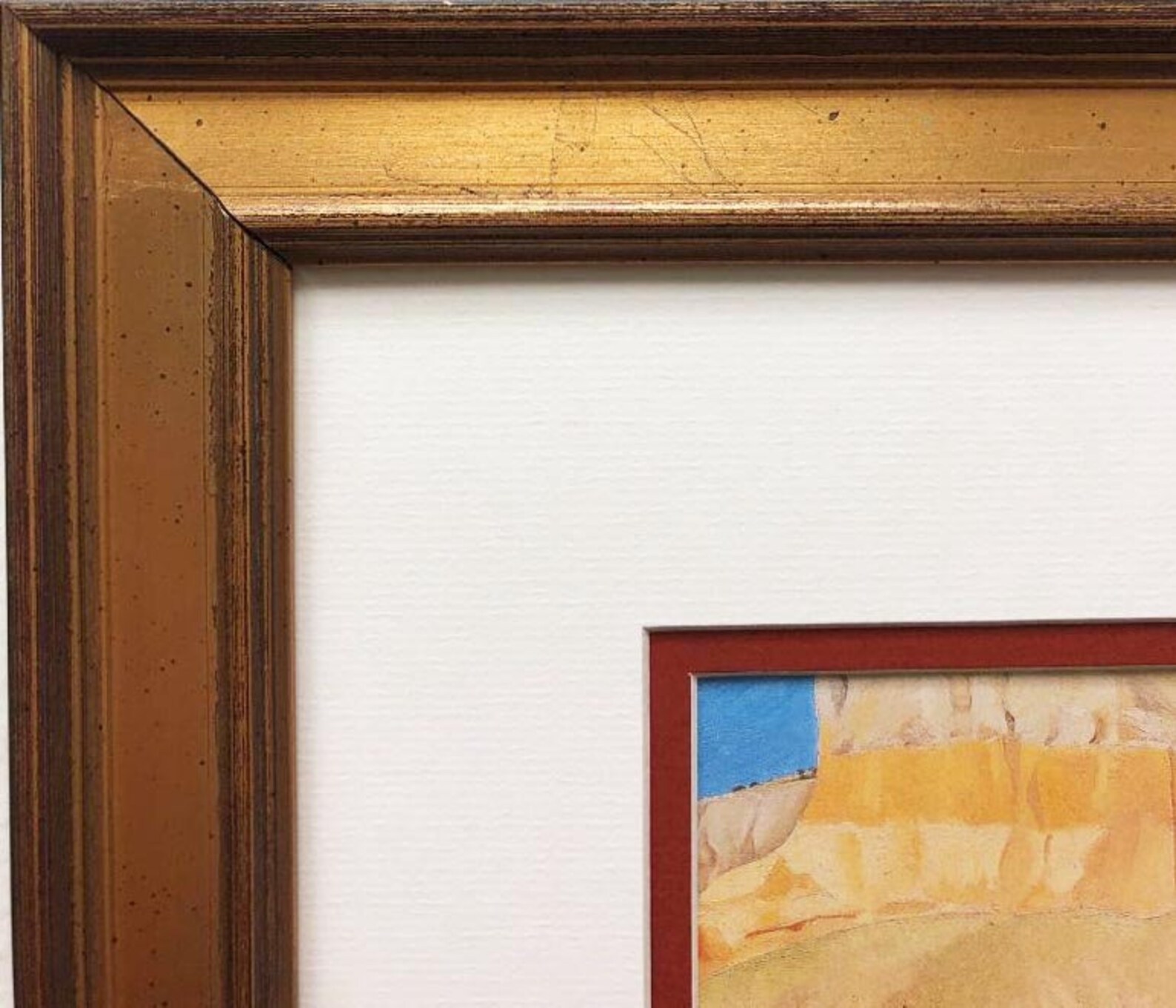 Georgia O'keeffe red and Yellow Cliffs Art | Etsy