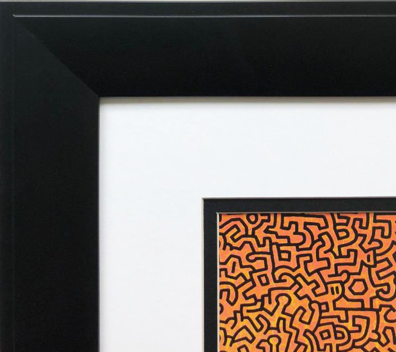 Keith Haring brazil CUSTOM FRAMED Print - Etsy