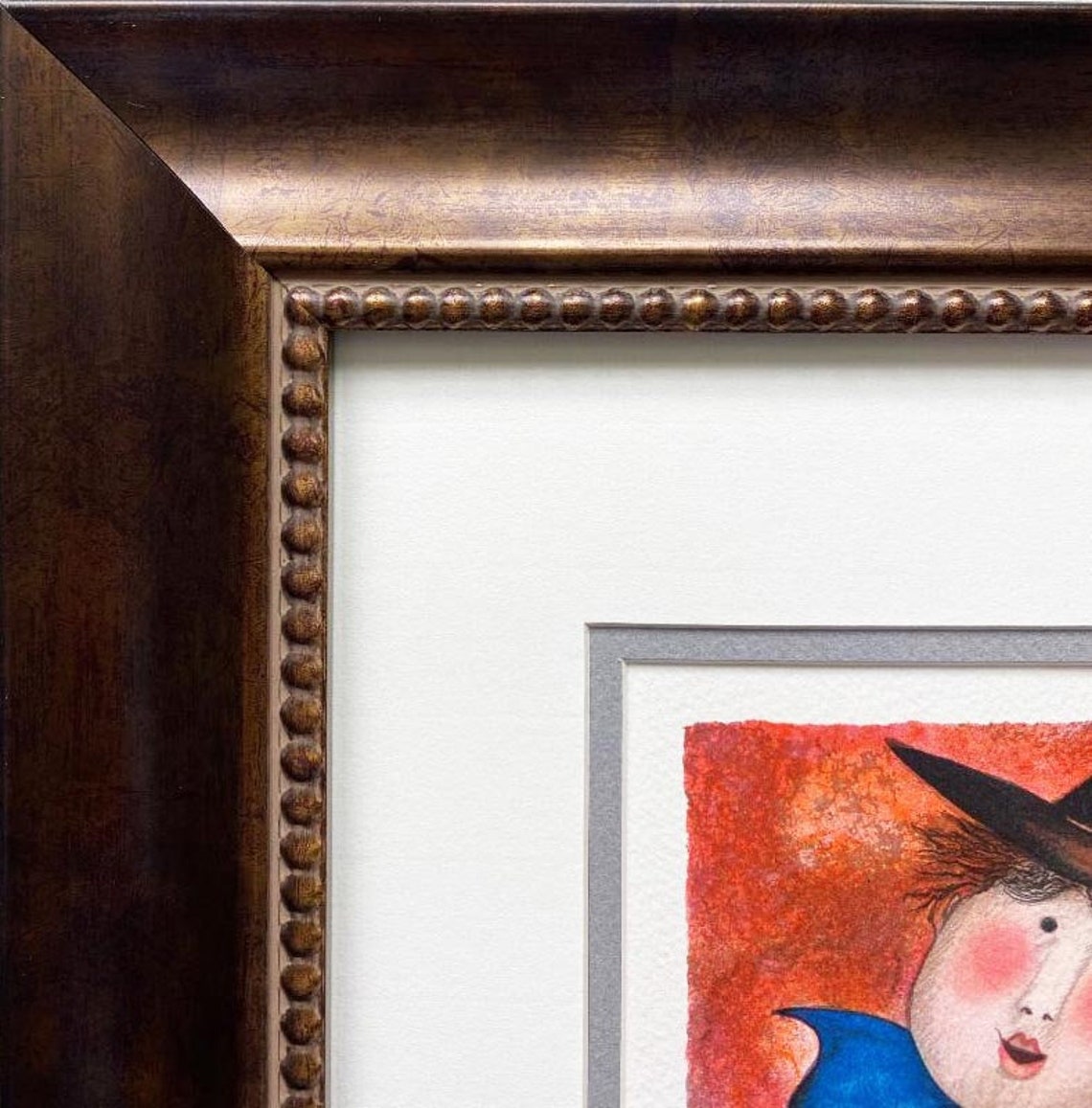 G.R. Boulanger october Signed & FRAMED ART | Etsy