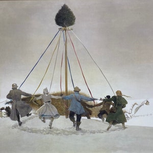 Andrew Wyeth "snow Hill '89" CUSTOM FRAMED Art Americana Rural Farm - Etsy