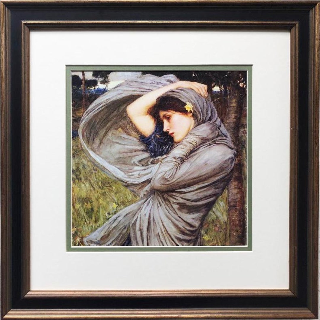 J.W. Waterhouse "boreas" 1903 Framed Art Print - Etsy