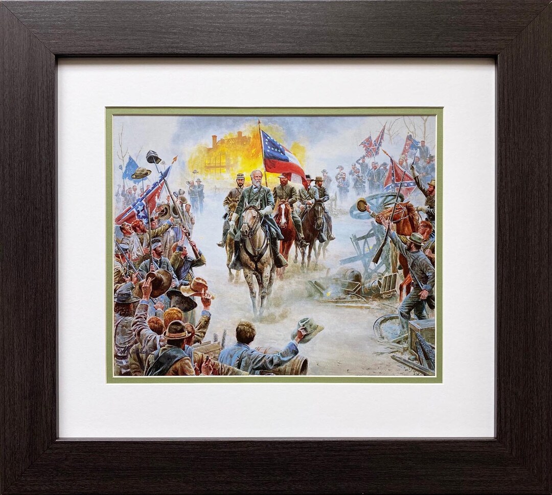 Mort Kunstler "his Supreme Moments" CUSTOM FRAMED Civil War Art - Etsy
