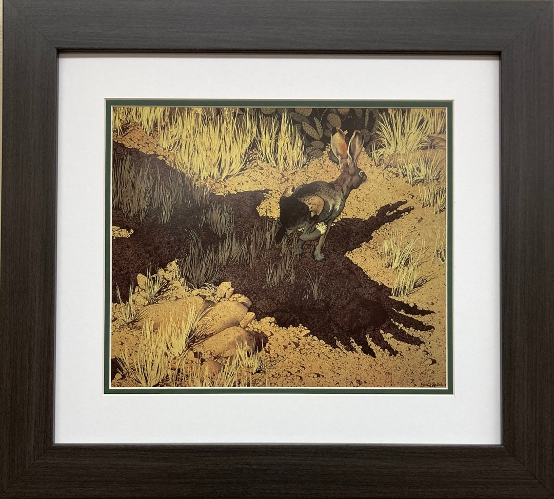 Bev Doolittle "escape by a Hare" Newly FRAMED American Art Artist ...