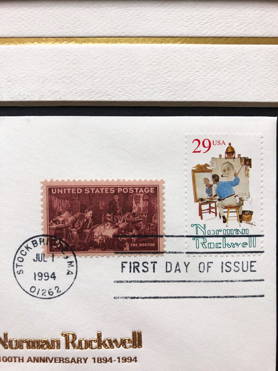 Norman Rockwell tribute to Babe Ruth First Day - Etsy