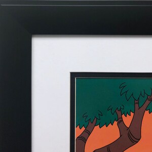 The Simpsons "bart Simpson in the Jungle" New Custom Framed Art Print ...