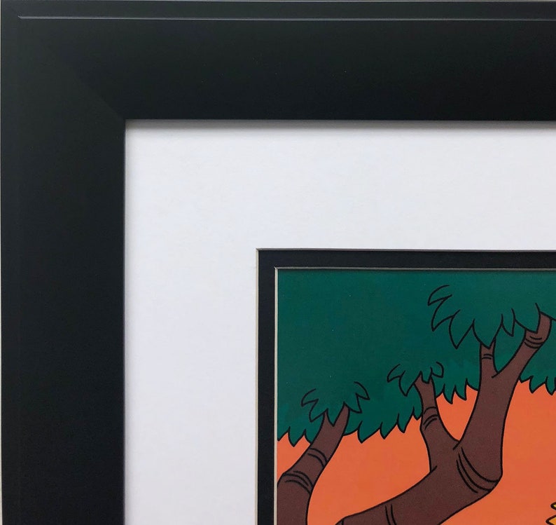 The Simpsons "bart Simpson in the Jungle" New Custom Framed Art Print ...