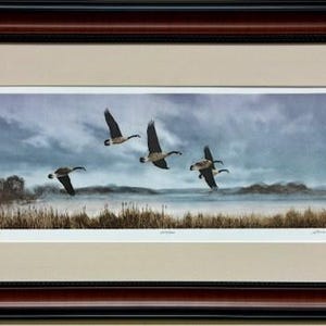 Gerald Lubeck "marsh Whispers" Hand Signed Limited Edit. Framed ...
