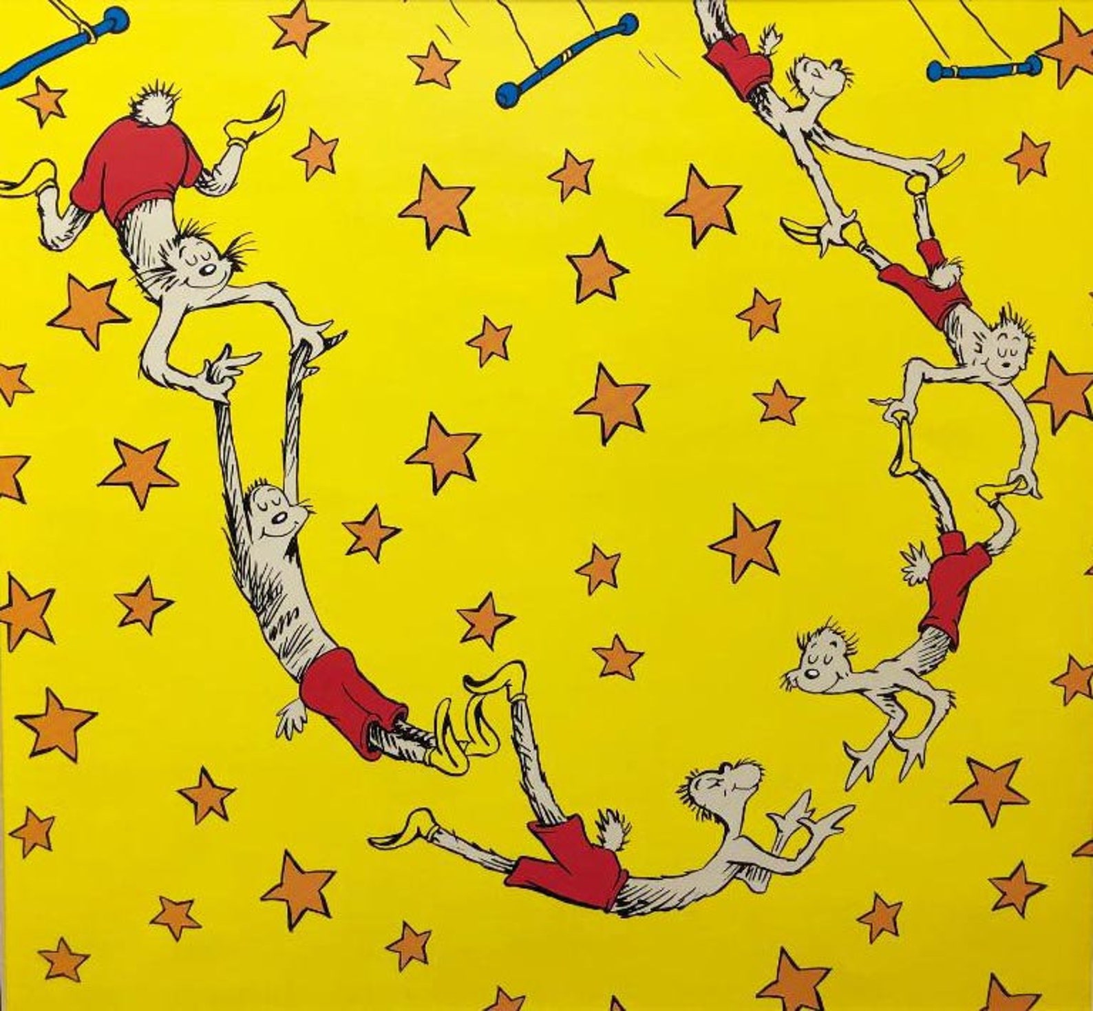 Dr. Seuss Zoom a Zoop Troupe NEW FRAMED ART | Etsy
