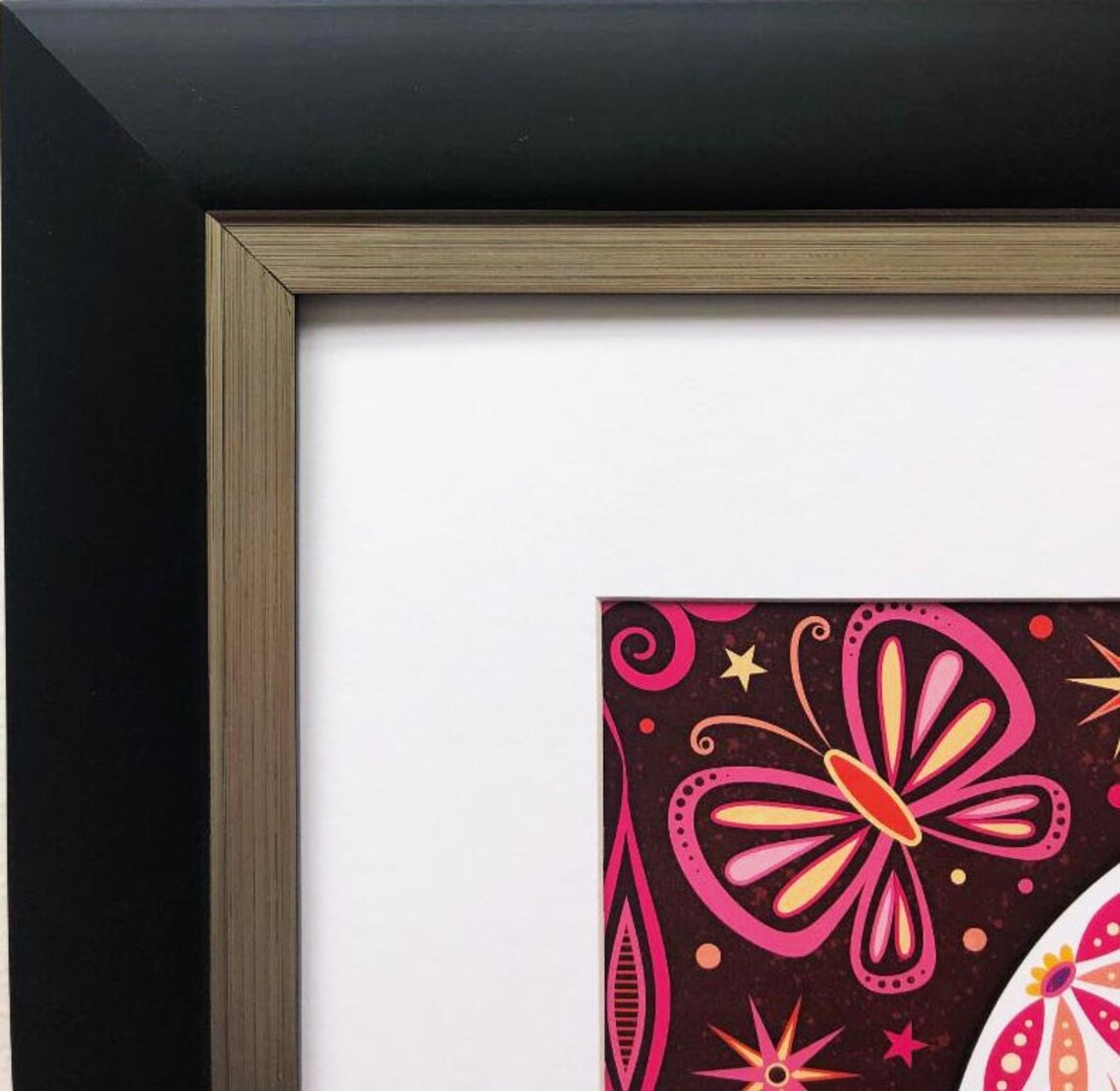 Thaneeya Mcardle "sage" Sugar Skull FRAMED Art - Etsy