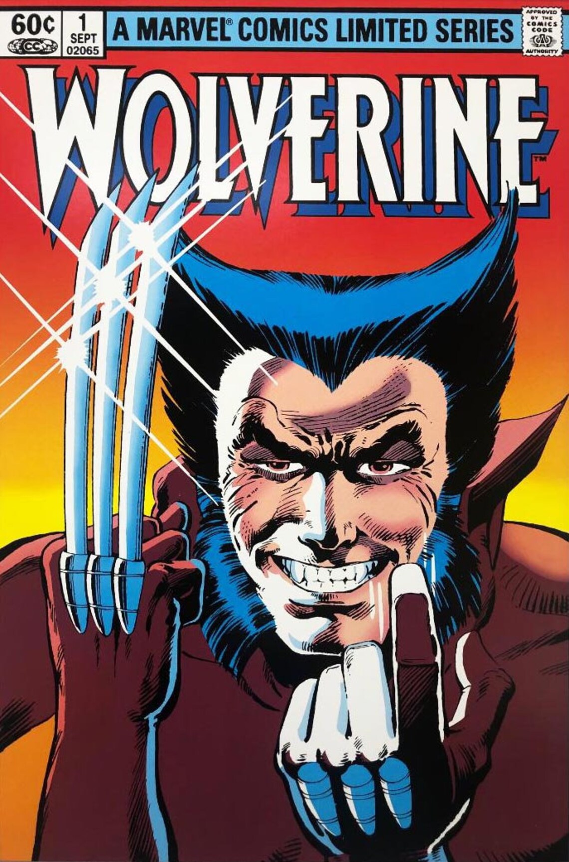 Marvel Comic Group "wolverine" # 1 Framed & Matted Comic Book Poster ...
