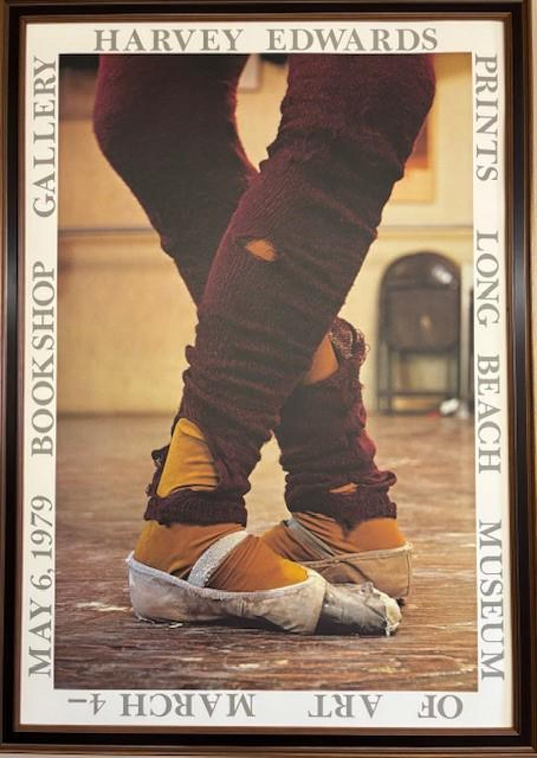 Harvey Edwards "leg Warmers" Custom Framed Photography Art Dance Ballet ...