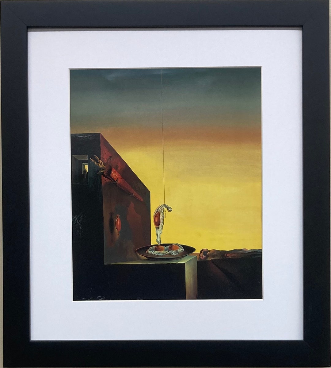 Salvador Dali "fried Eggs on the Plate Without the Plate 1932" FRAMED ...