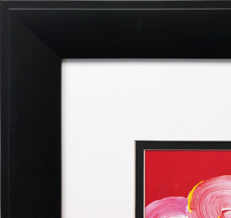 Peter Max zen Boat With Red Sky & Cloud CUSTOM | Etsy