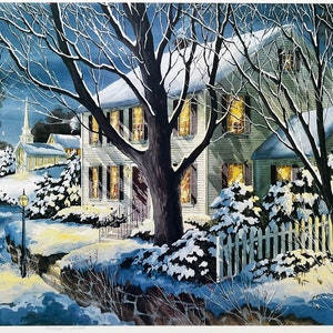 Denise Patchell-olson "memories" CUSTOM FRAMED Signed #'d Litho Nature ...