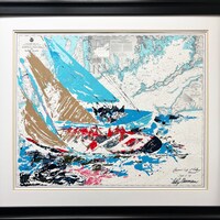 Leroy Neiman " FEMLIN PLAYBOY ZODIAC " Signed Print Framed in a New ...