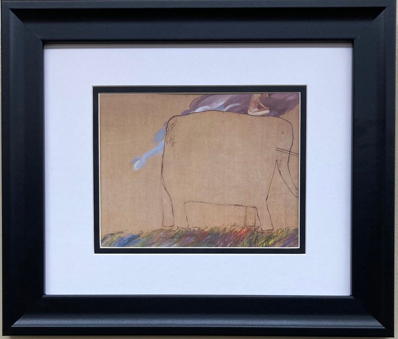 David Hockney the Cruel Elephant '62 Pop Art Book Folio - Etsy