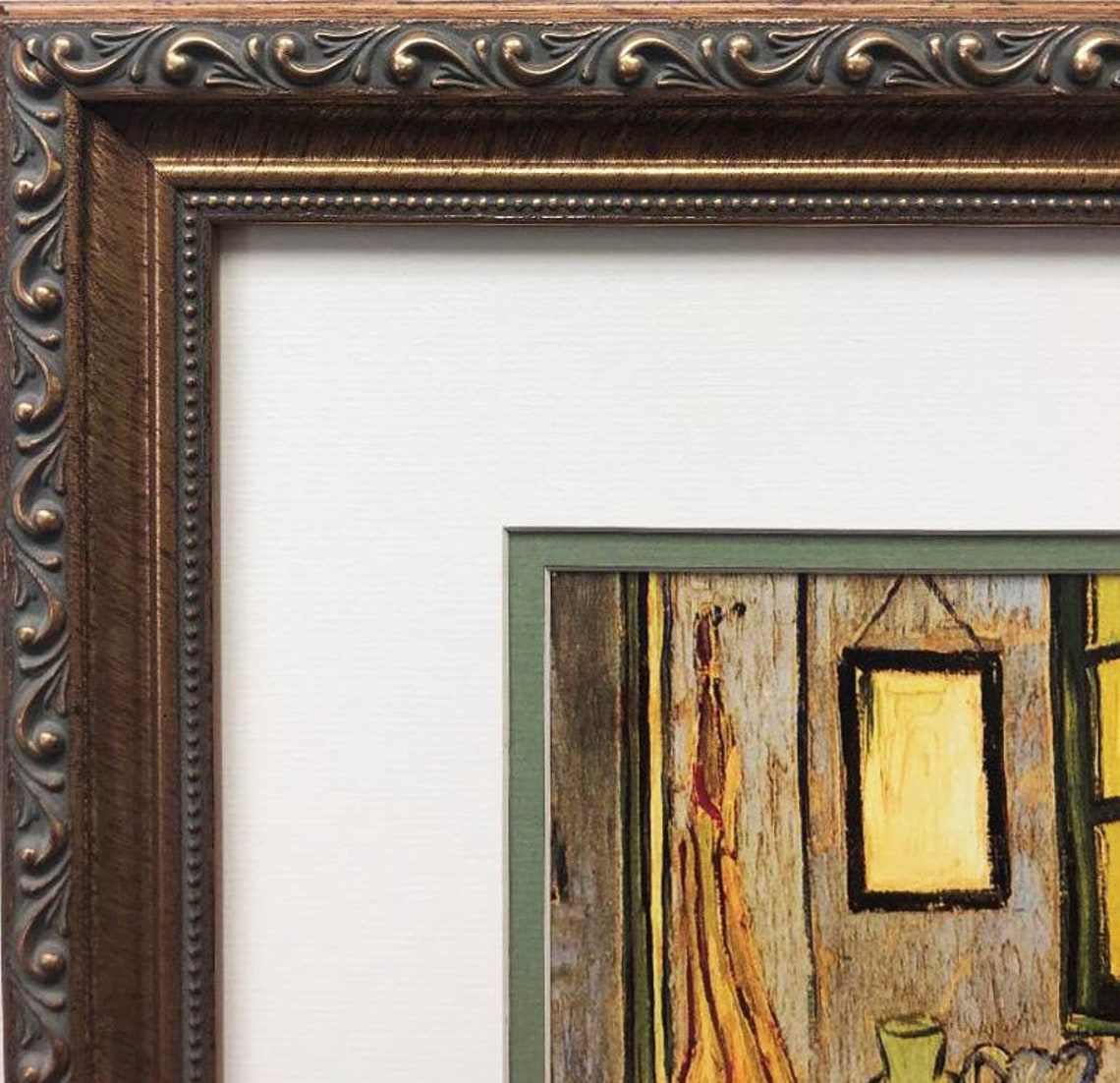 Vincent Van Gogh "the Bedroom" CUSTOM FRAMED ART - Etsy