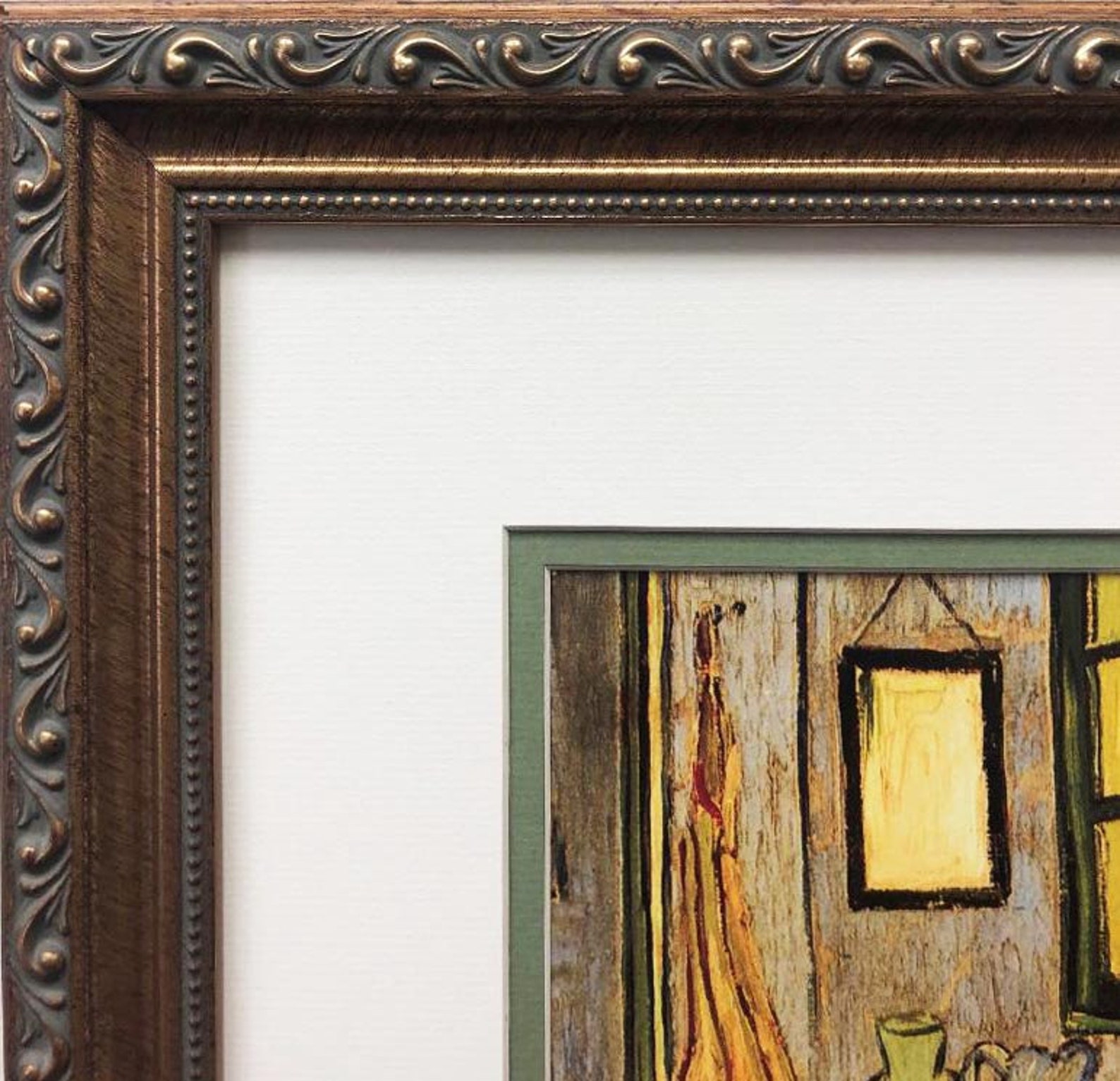 Vincent Van Gogh "the Bedroom" CUSTOM FRAMED ART - Etsy