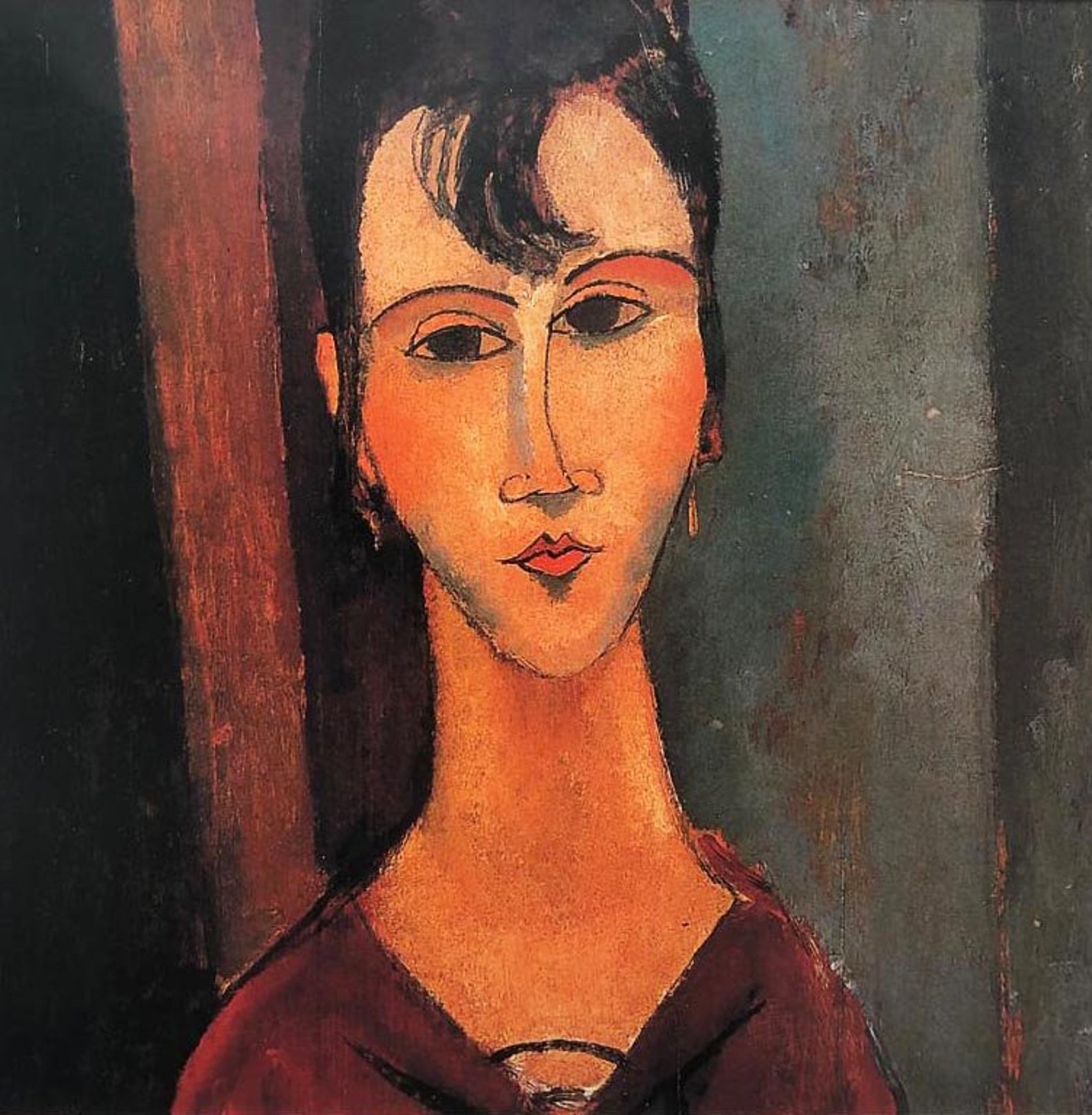 Amedeo Modigliani "portrait of a Woman" CUSTOM FRAMED ART - Etsy