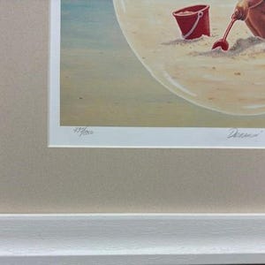 Glen Fortune Banse "dreamin" Hand Signed & # Lithograph FRAMED Art ...