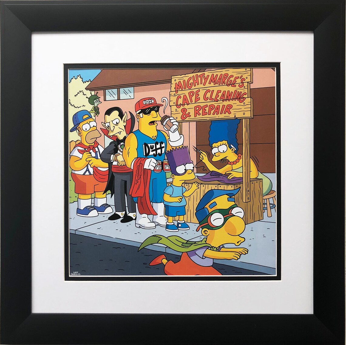 The Simpsons mighty Marge's Cape Repair New - Etsy