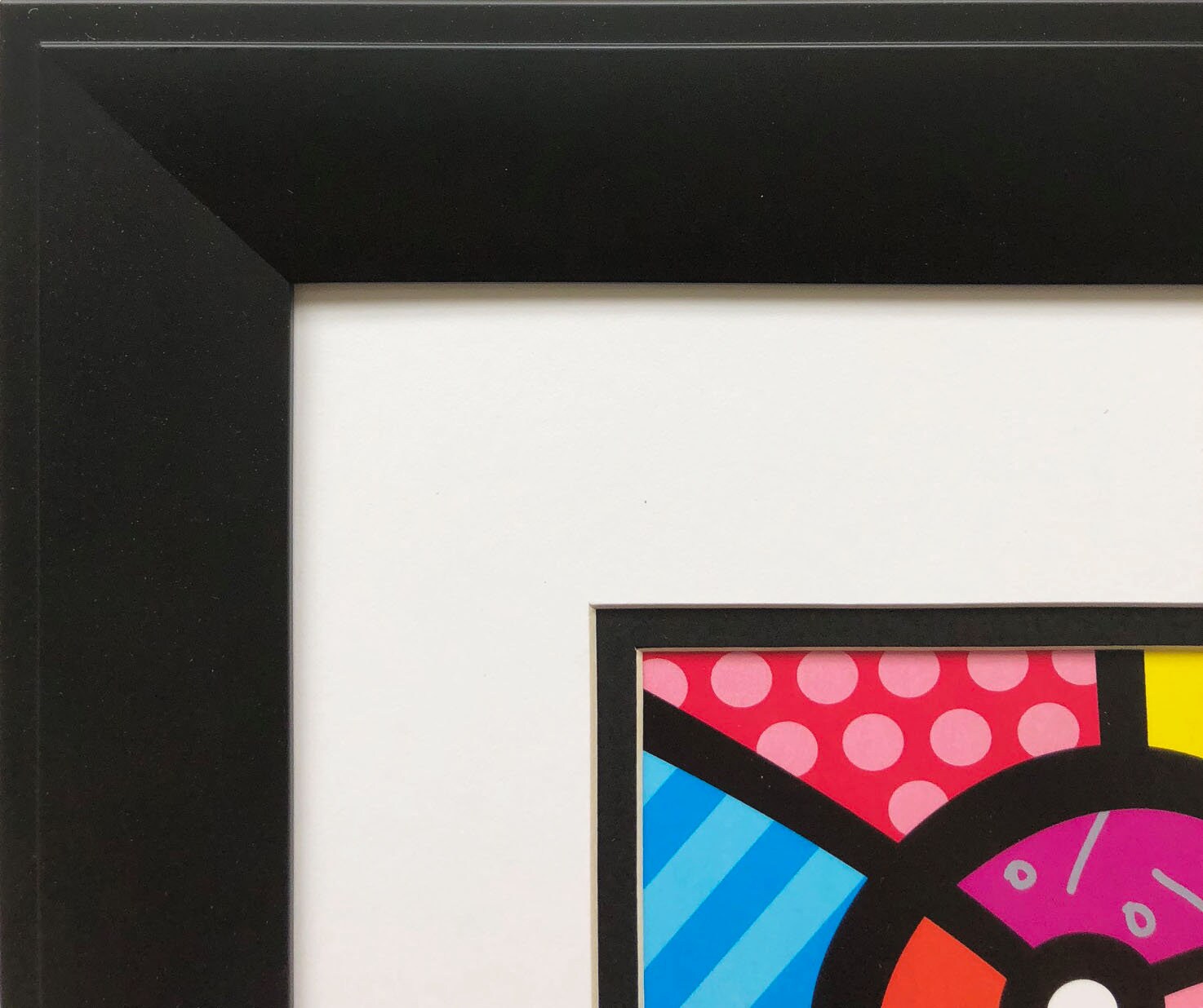 Romero Britto "heart Butterfly" NEWLY CUSTOM FRAMED Art Print - Etsy