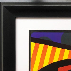 Romero Britto "ginger" NEW CUSTOM FRAMED Pop Art - Etsy