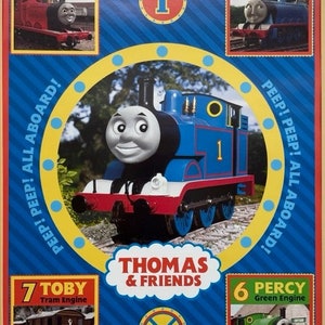 Thomas the Tank Engine "thomas & Friends" FRAMED Art Poster - Etsy