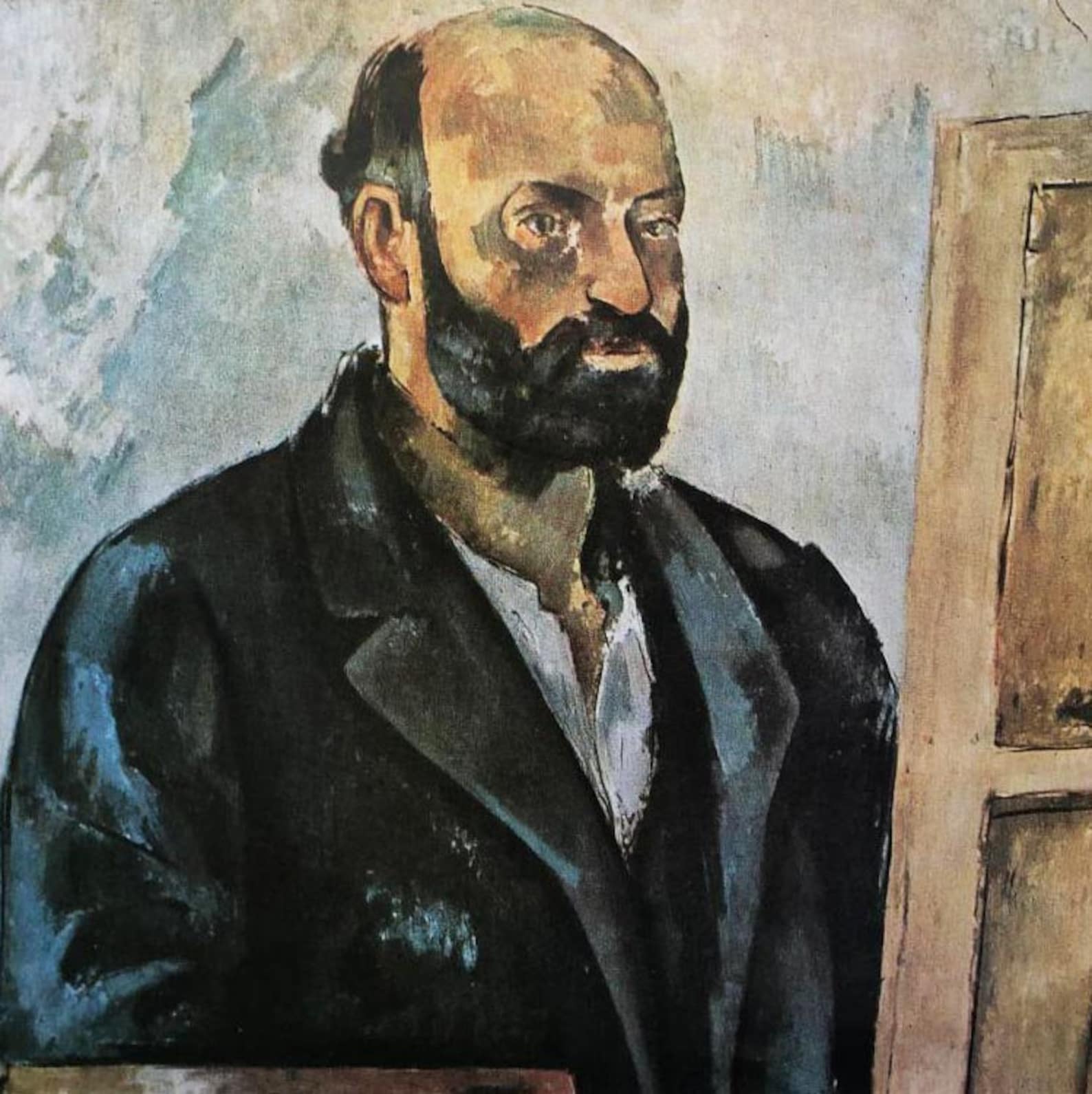 Paul Cezanne self Portrait With Palette 1890 - Etsy UK