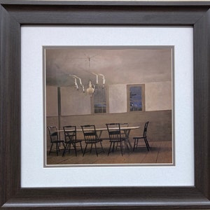 Andrew Wyeth "the Witching Hour '77" CUSTOM FRAMED Art Americana Rural ...