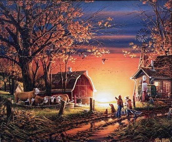 Terry Redlin Morning Surprise CUSTOM FRAMED Art | Etsy