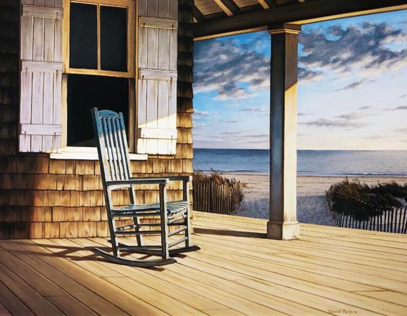 Daniel Pollera "old Rocker" New CUSTOM FRAMED Art - Etsy