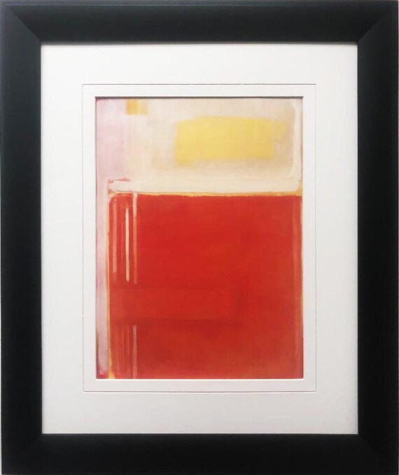 Mark Rothko no. 8 1949 FRAMED Art | Etsy