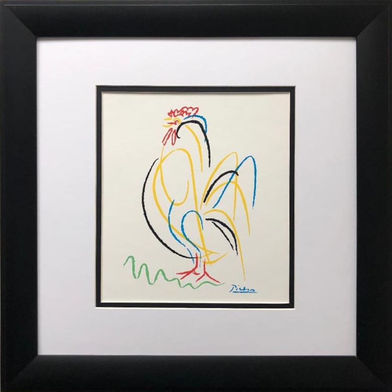 Pablo Picasso Rooster - Etsy