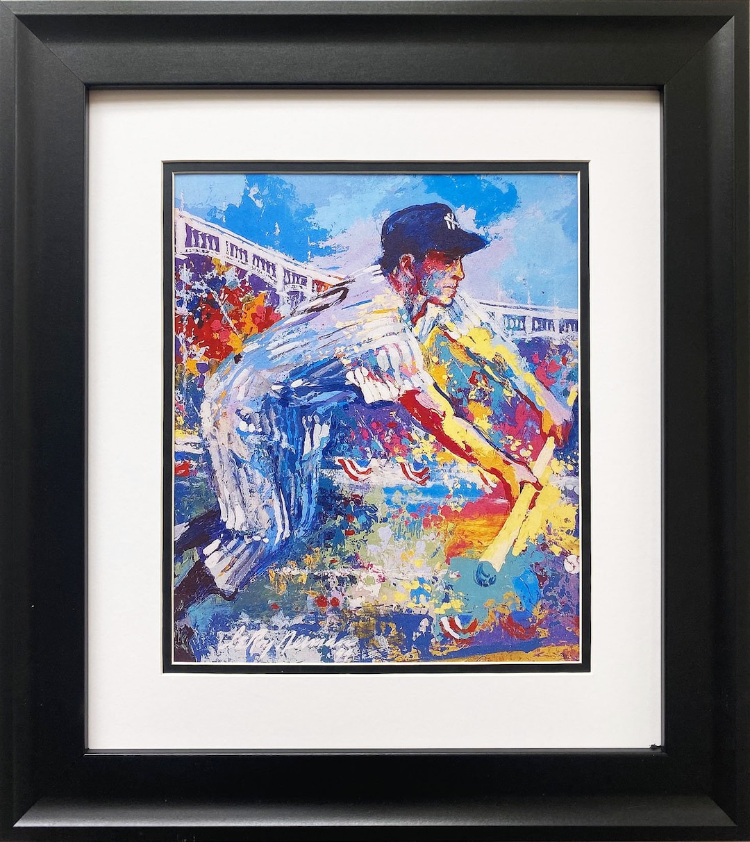 Leroy Neiman "phil Rizzuto - Hall of Fame Day" NEW CUSTOM FRAMED - Etsy