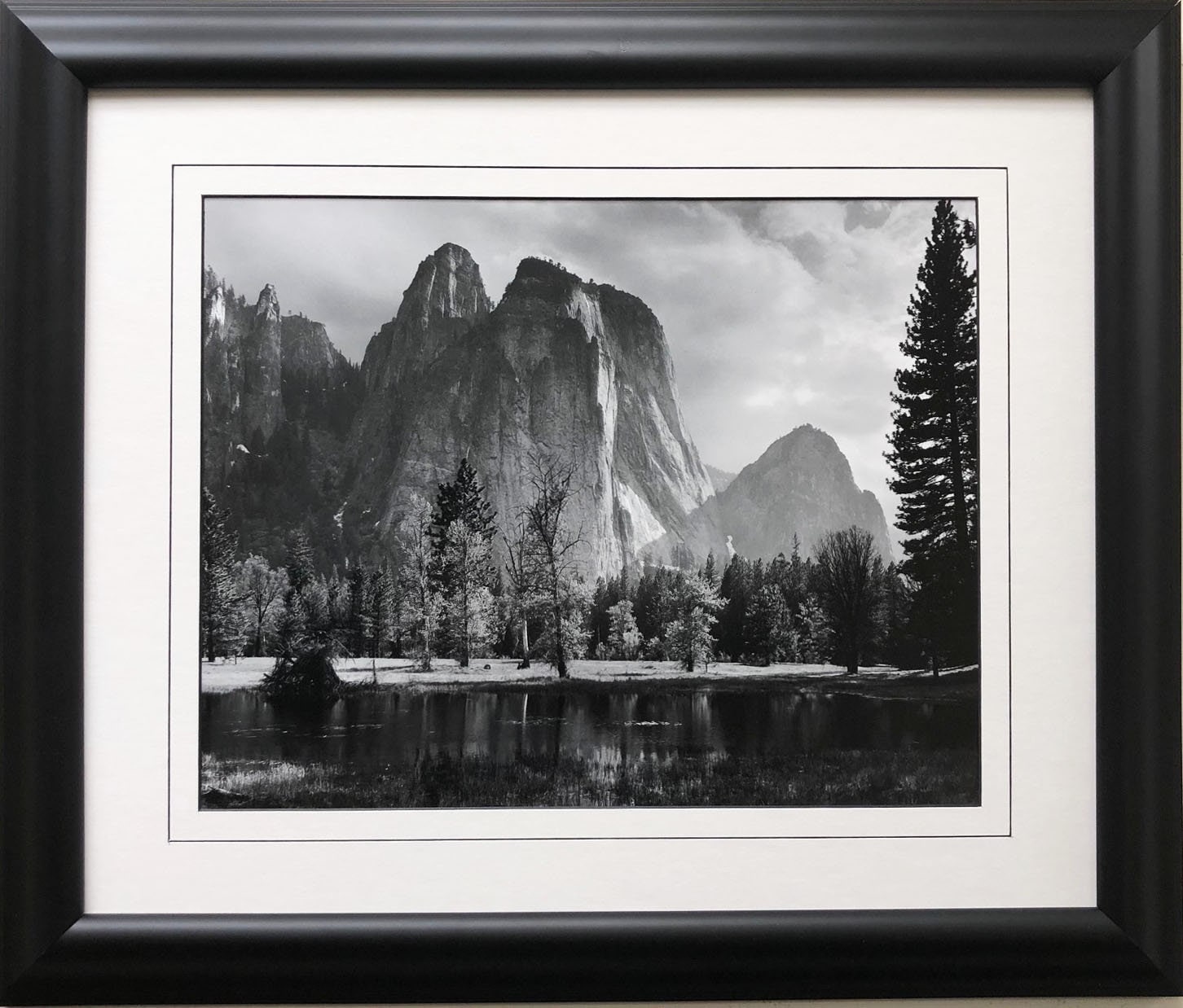 Ansel Adams cathedral Rocks Custom Framed NEW ART | Etsy