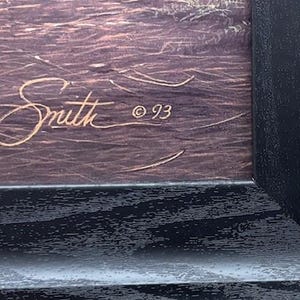 Daniel Smith "shrouded Forest" Framed Art Wildlife Eagle Soaring USA ...