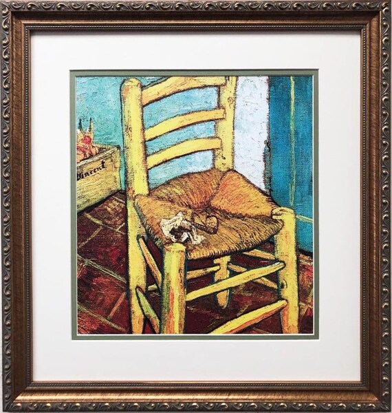 Vincent Van Gogh van Gogh's Chair CUSTOM | Etsy