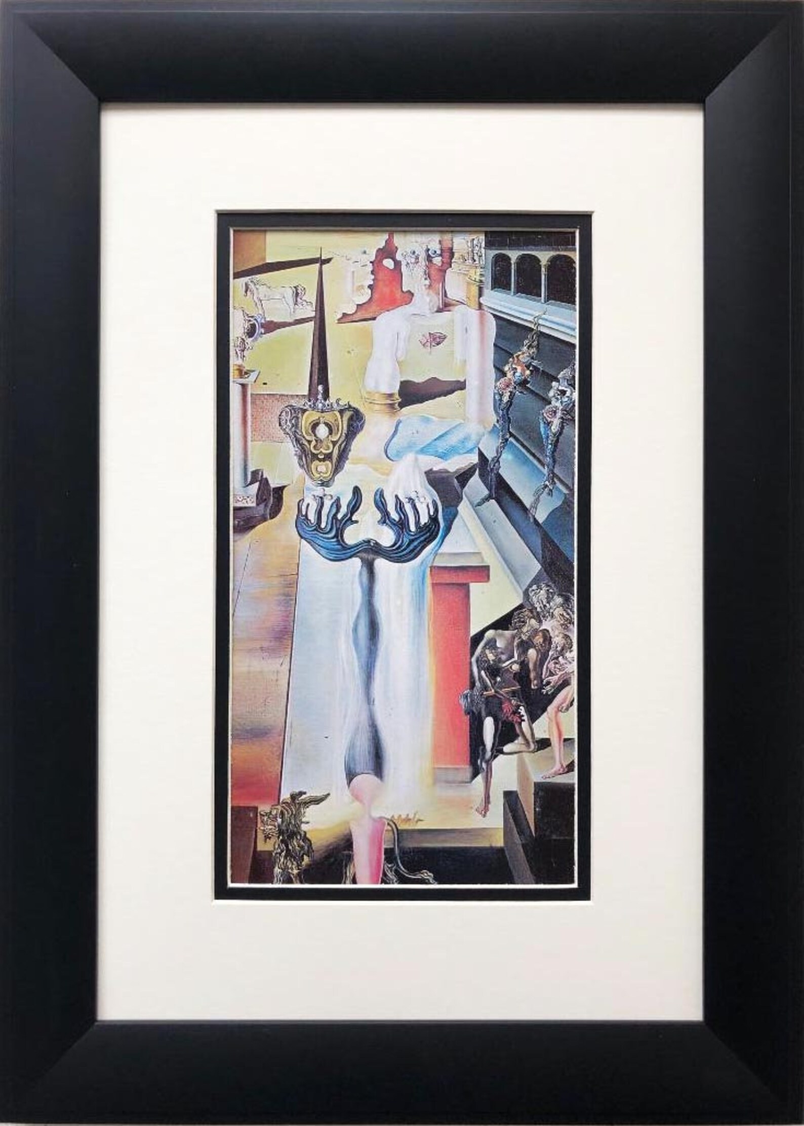 Salvador Dali the Invisible Man CUSTOM FRAMED ART - Etsy