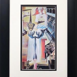Salvador Dali "the Invisible Man" CUSTOM FRAMED ART - Etsy