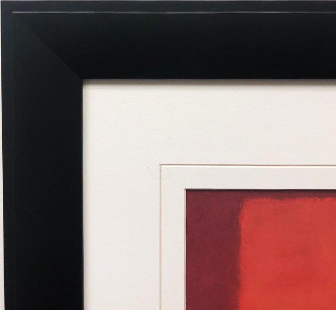 Mark Rothko untitled-seagram Mural Sketch FRAMED - Etsy