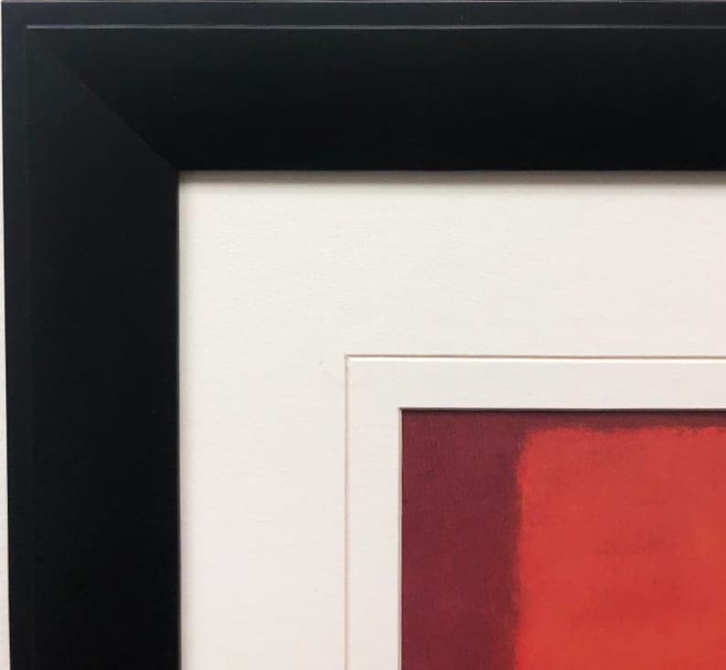 Mark Rothko untitled-seagram Mural Sketch FRAMED - Etsy