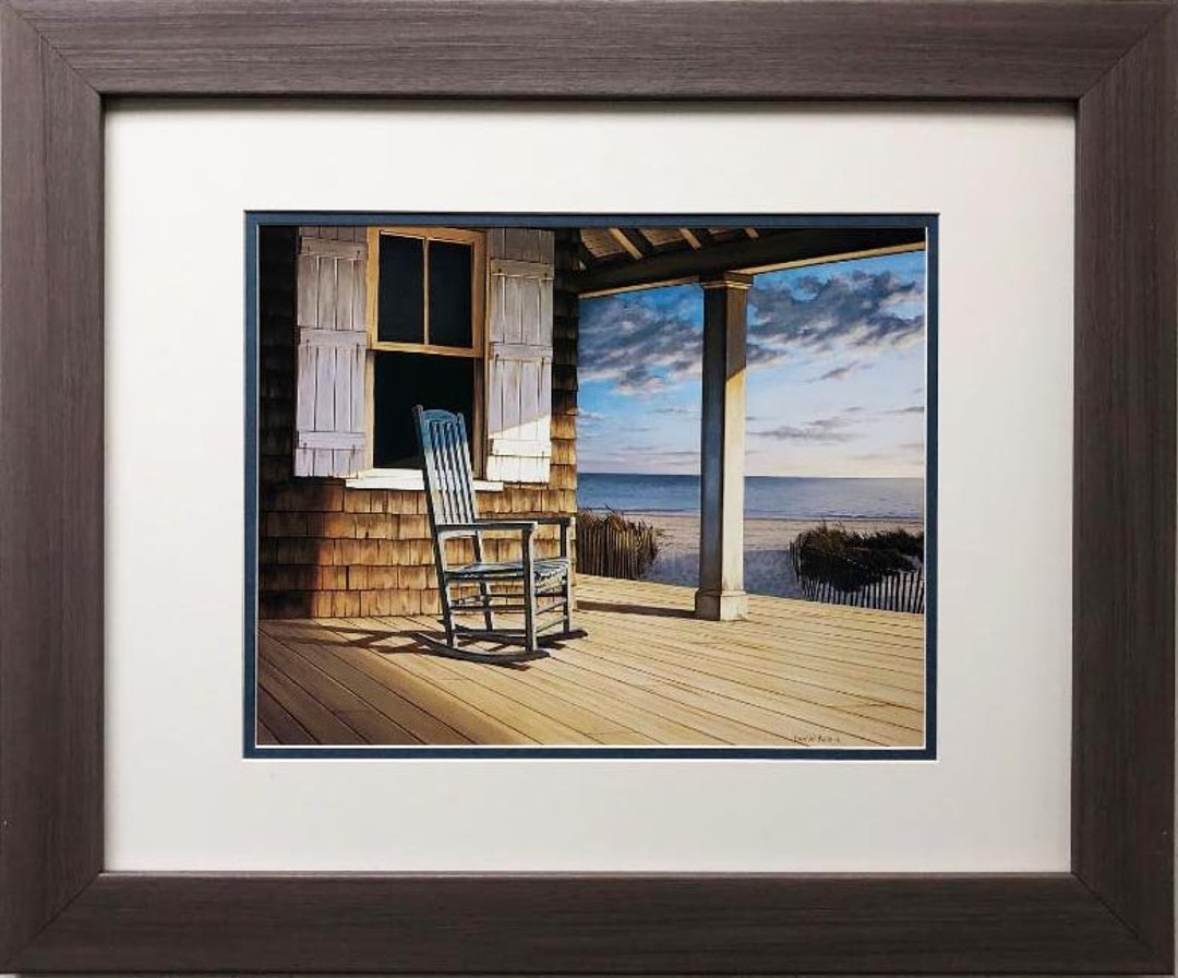 Daniel Pollera "old Rocker" New CUSTOM FRAMED Art - Etsy