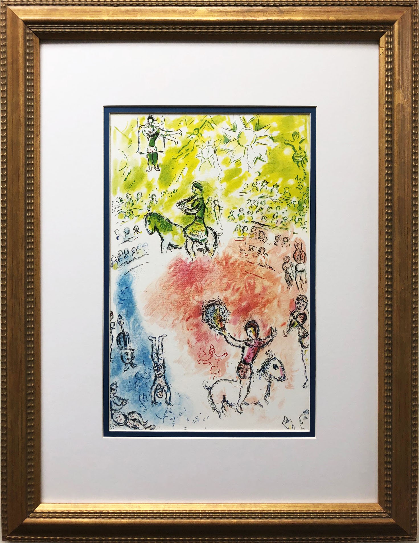 Marc Chagall La Parade Newly Custom Framed Rare Etsy