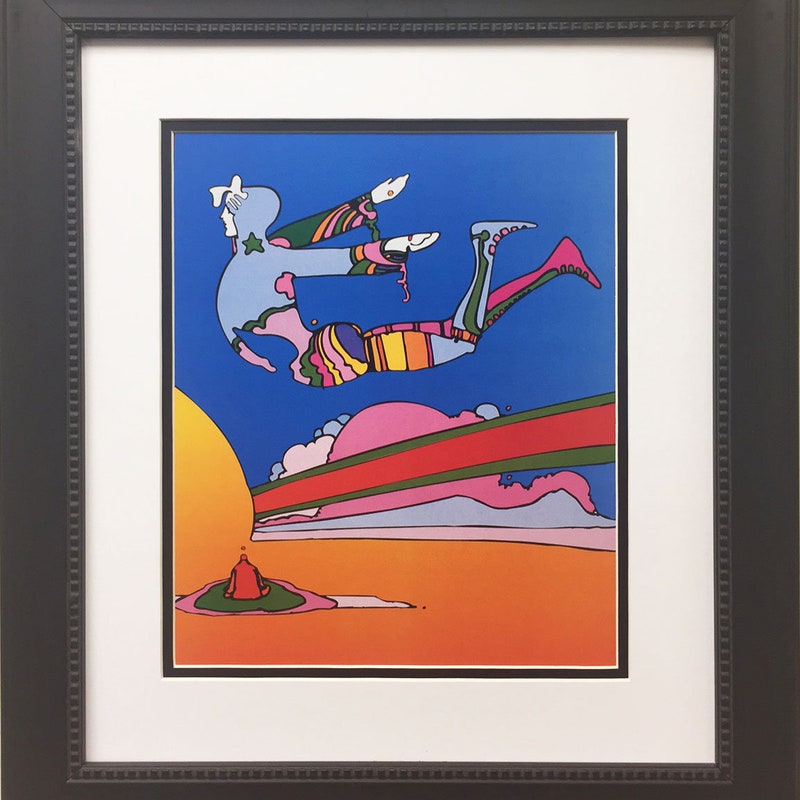 Peter Max Cosmic Flyer - Etsy
