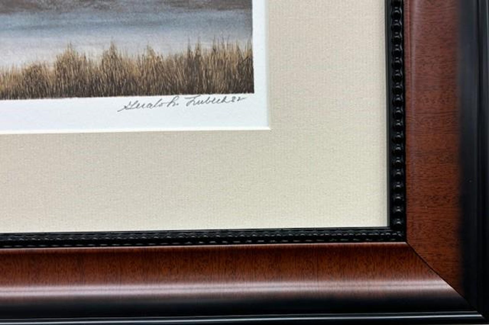 Gerald Lubeck "marsh Whispers" Hand Signed Limited Edit. Framed ...