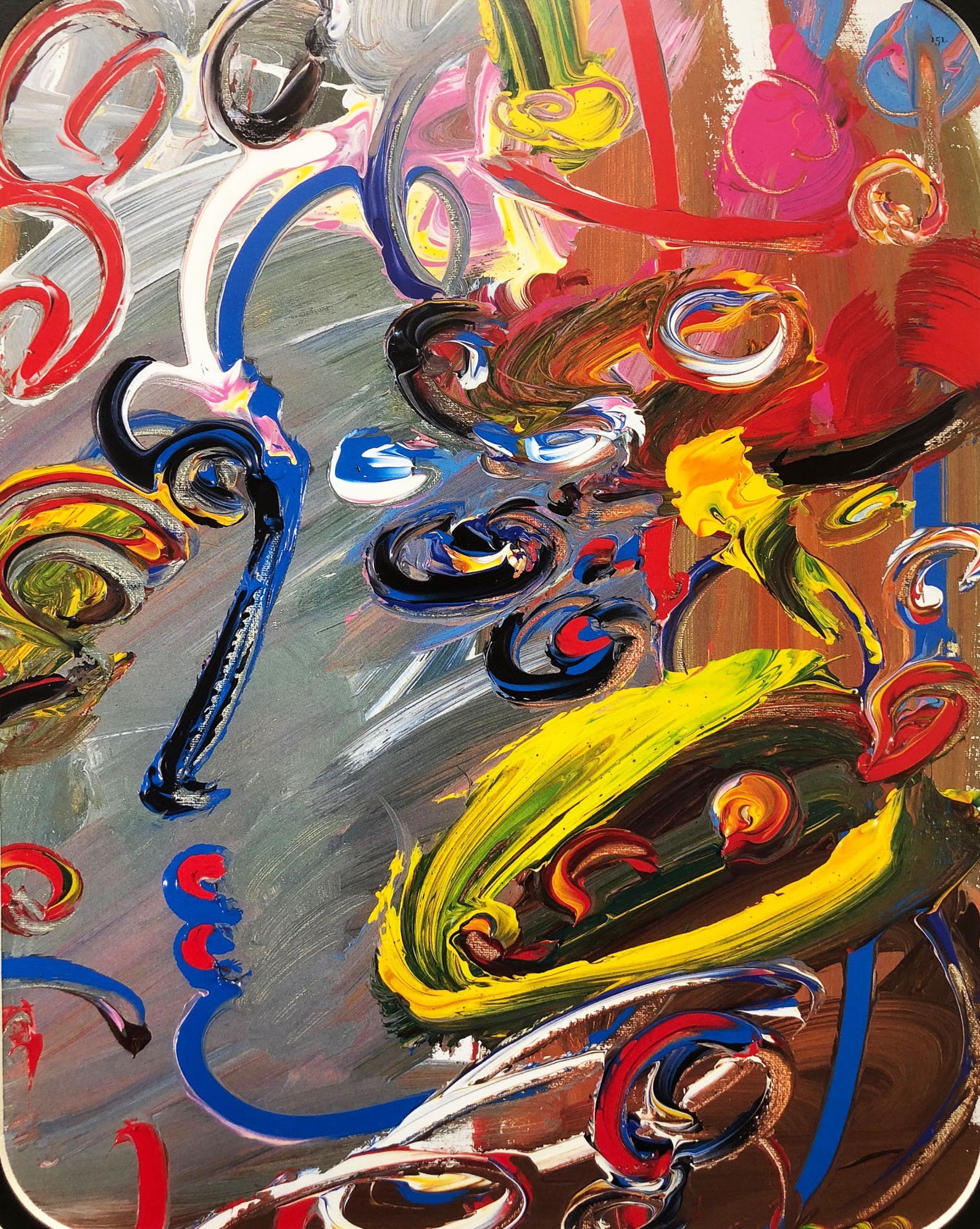 Peter Max "abstract Series: Profile " CUSTOM FRAMED Print - Etsy