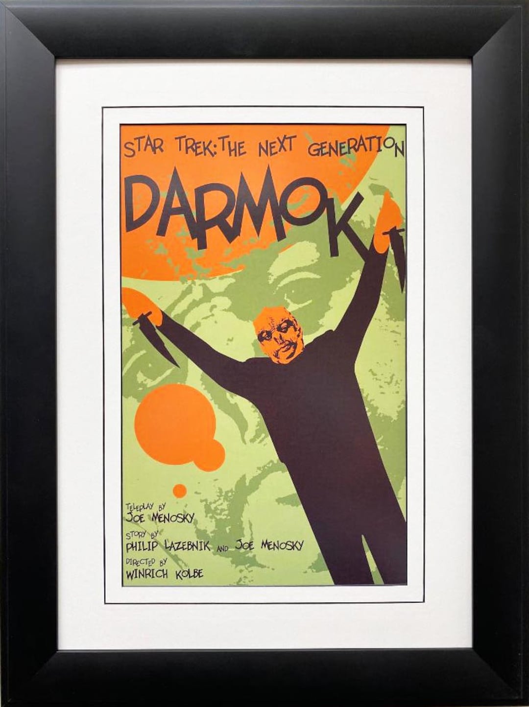 Star Trek: the Next Generation "darmok " FRAMED ART - Etsy