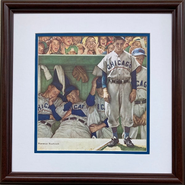 Norman Rockwell Baseball - Etsy