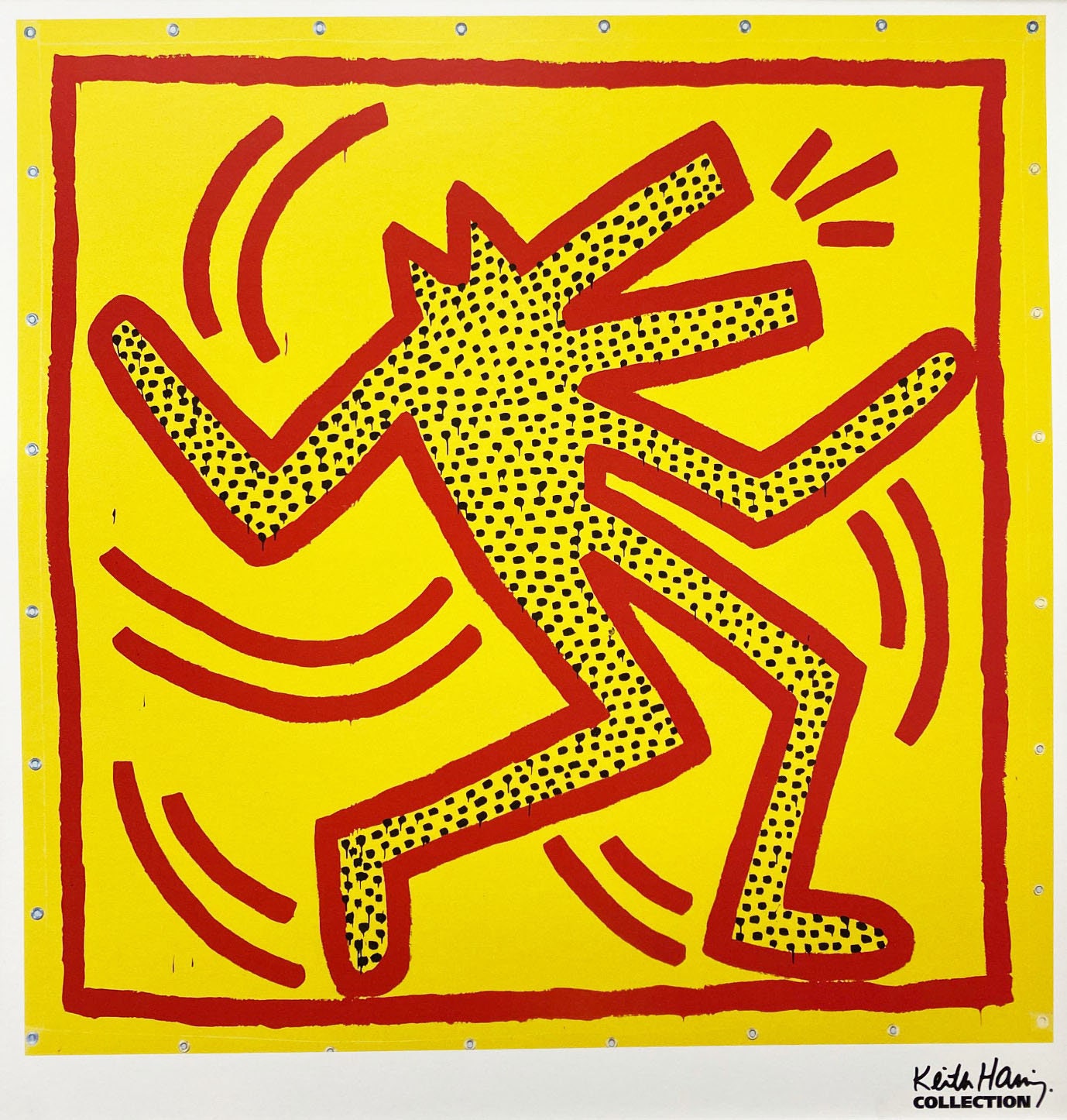 Keith Haring Dancing Dogs